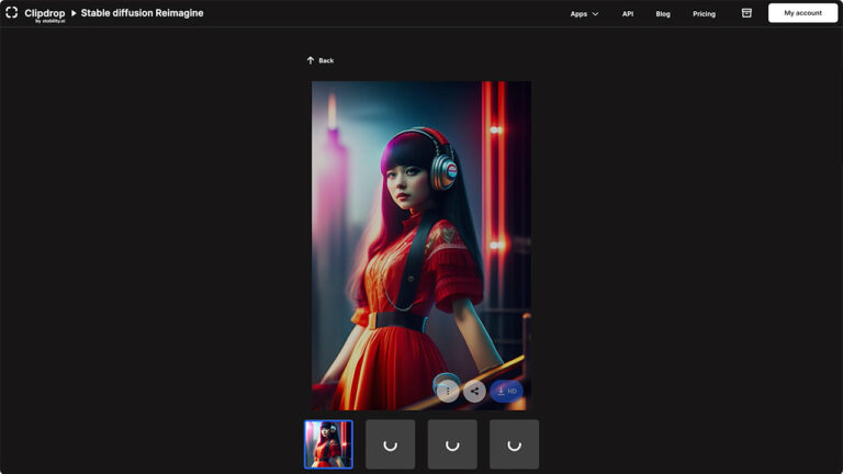 画像を元に新たな画像を生成するAI「Stable Diffusion Reimagine」が便利！ - ディレイマニア